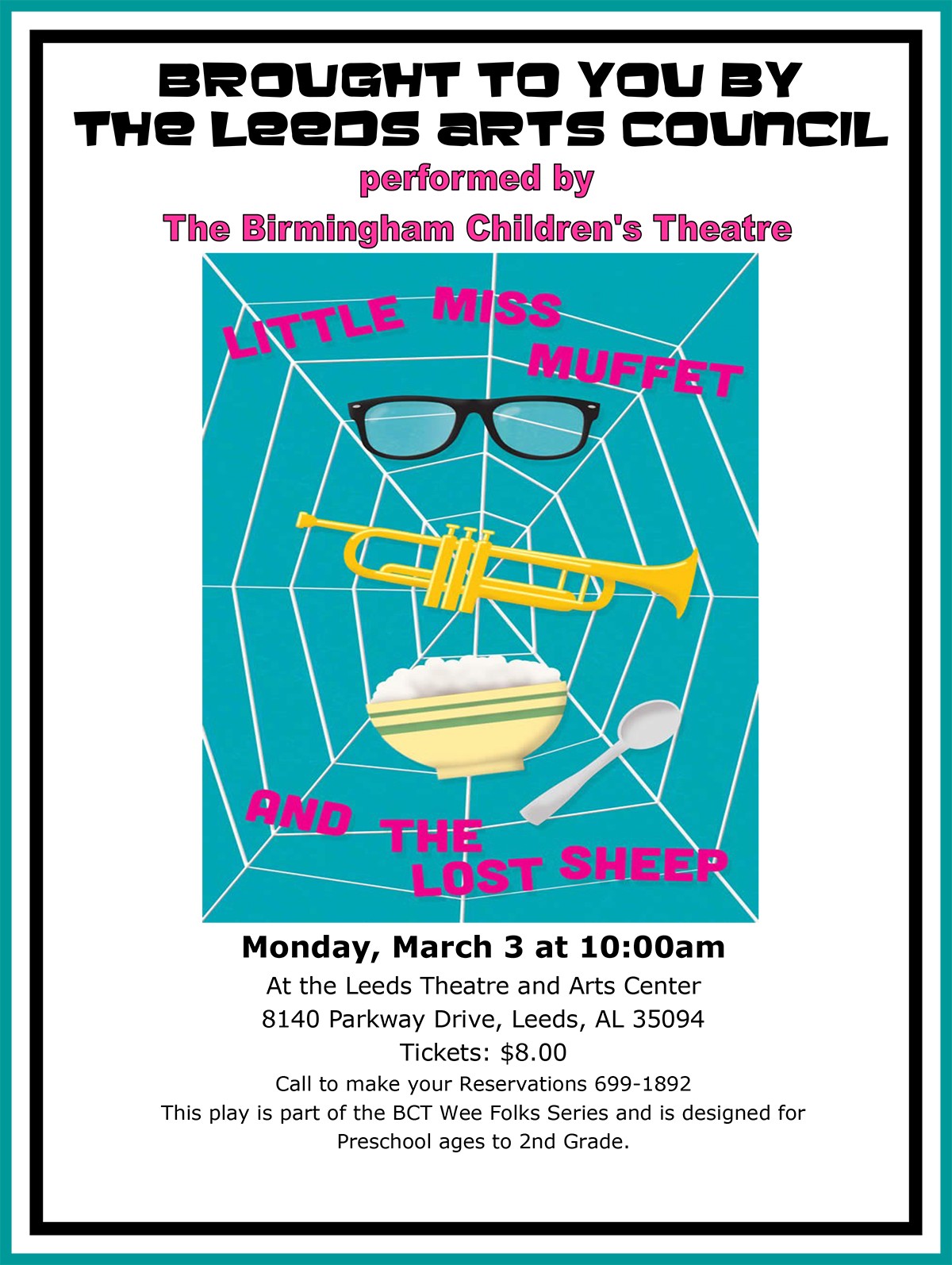 littlemissmuffettposter-150res - Leeds Area Chamber of Commerce